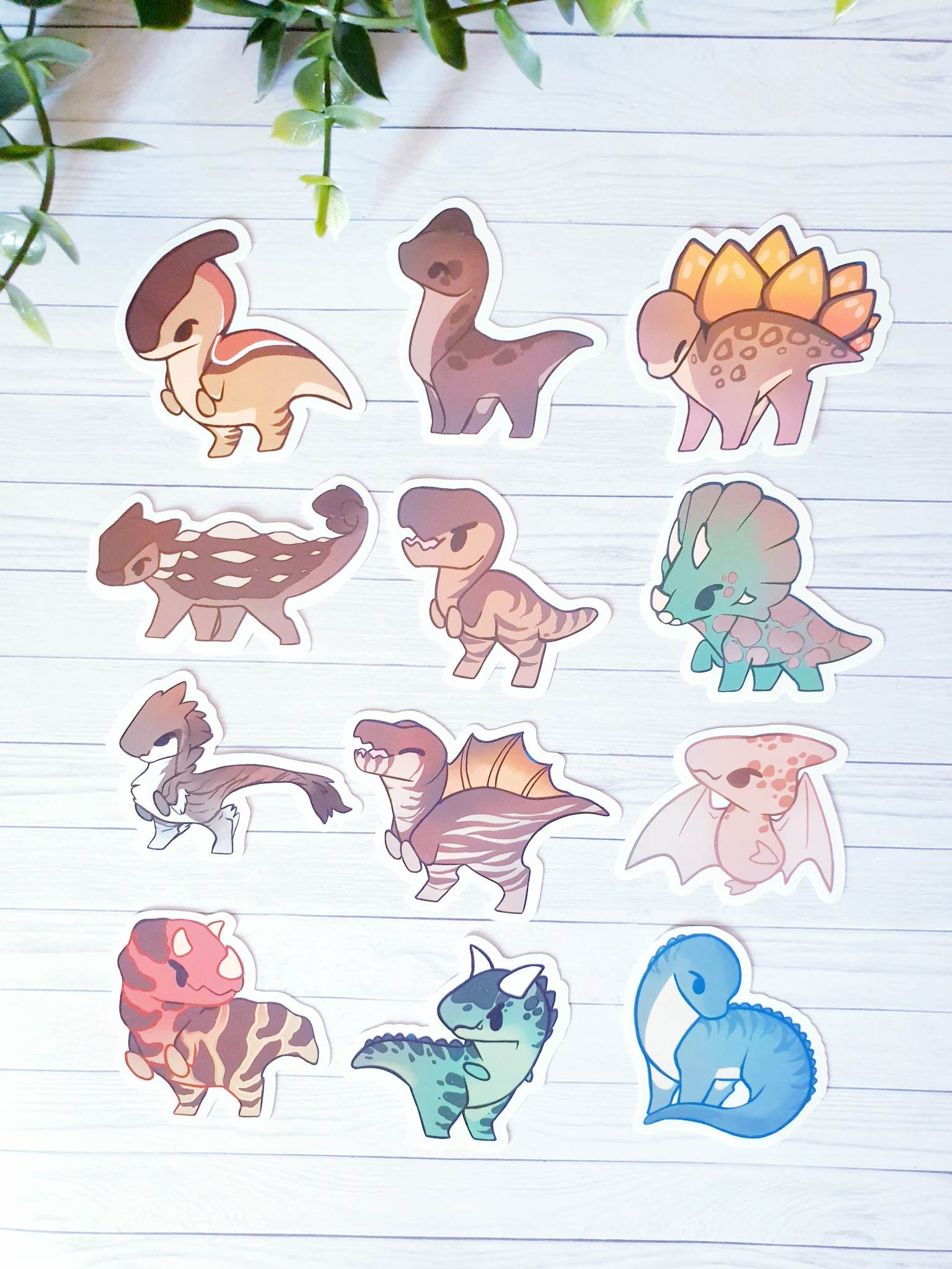 New Dinosaur Sticker Pack – Ellesdoodlebox