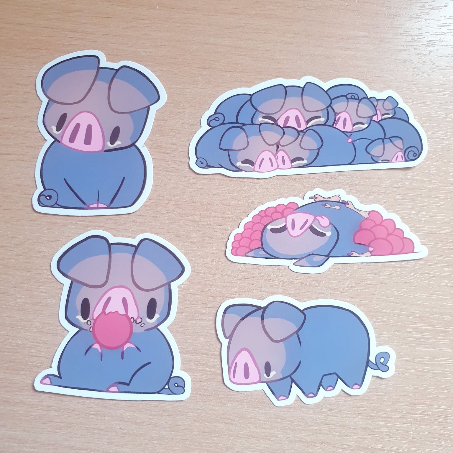 Lechonk Sticker Pack – Ellesdoodlebox