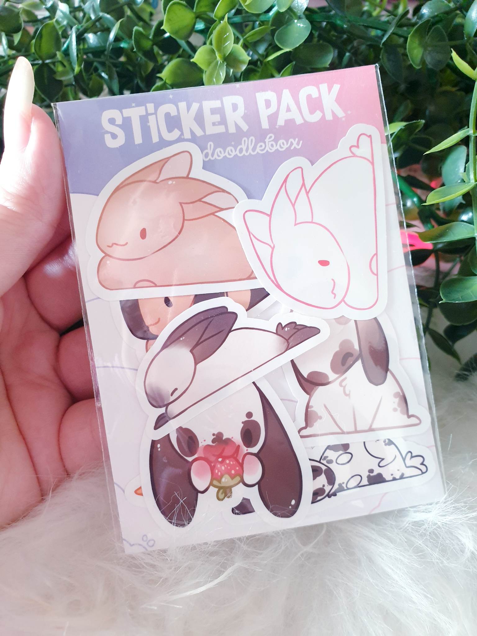 Bunny / Rabbit Sticker Pack – Ellesdoodlebox