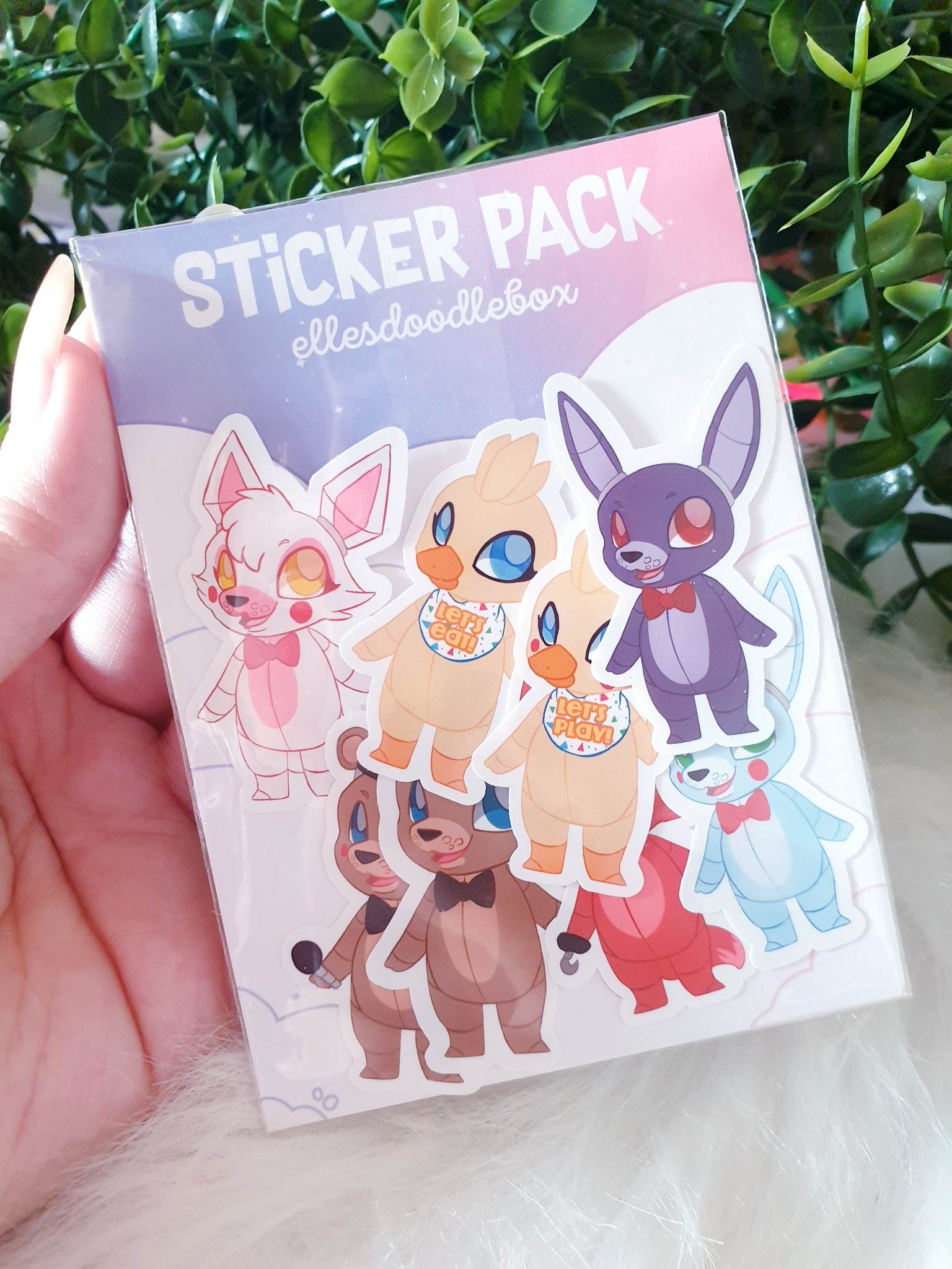FNAF Sticker Pack – Ellesdoodlebox